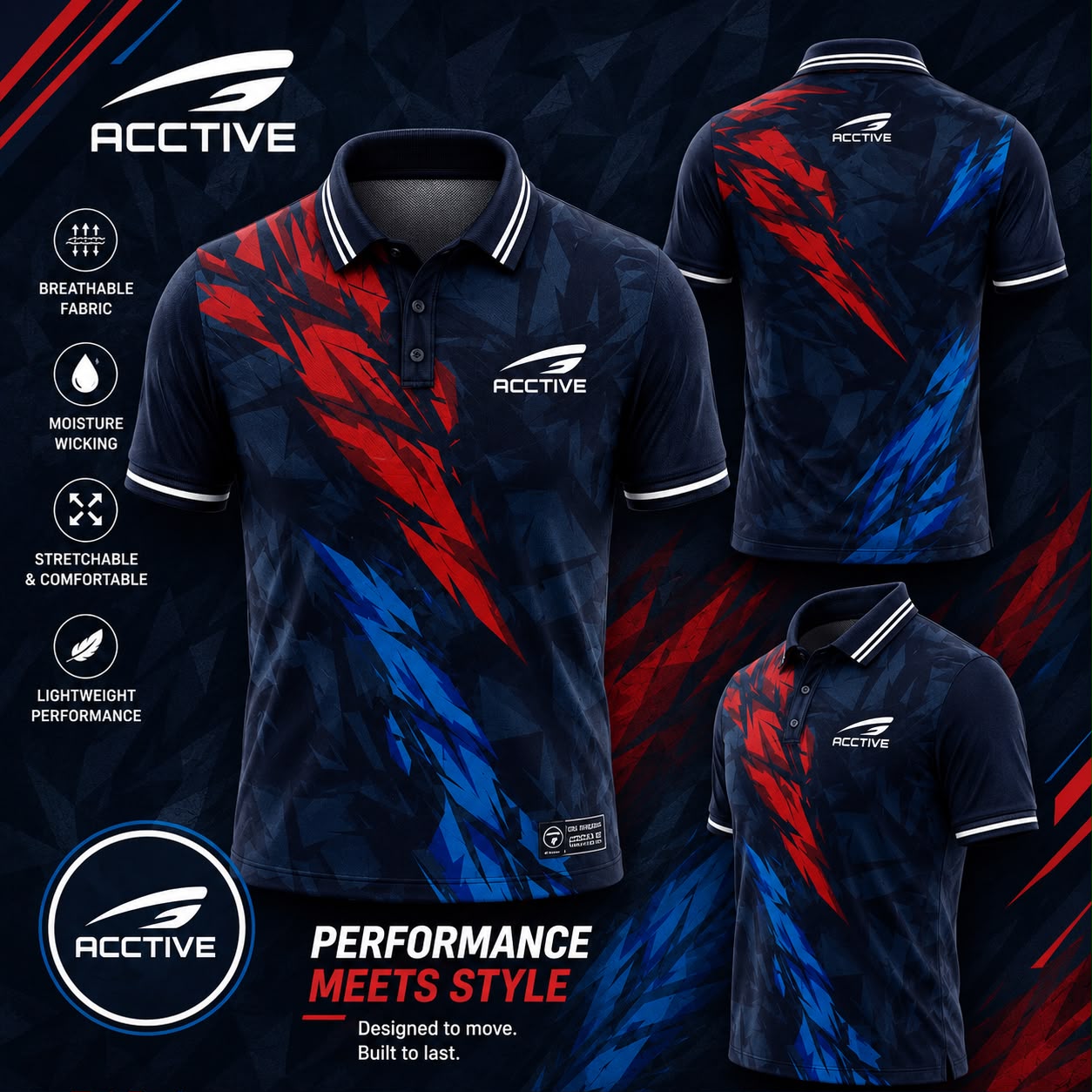 ACCTIVE Sports Industries — Premium Sportswear Catalogue | Meerut